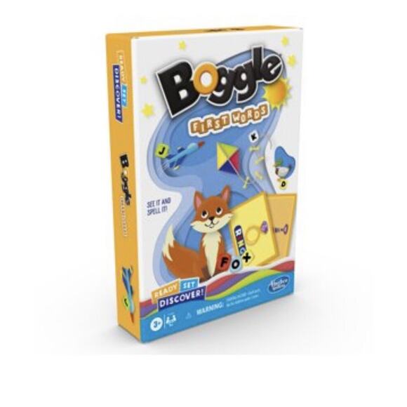 Hasbro | Games | Hasbro Ready Set Discover Boggle First Words Matching ...